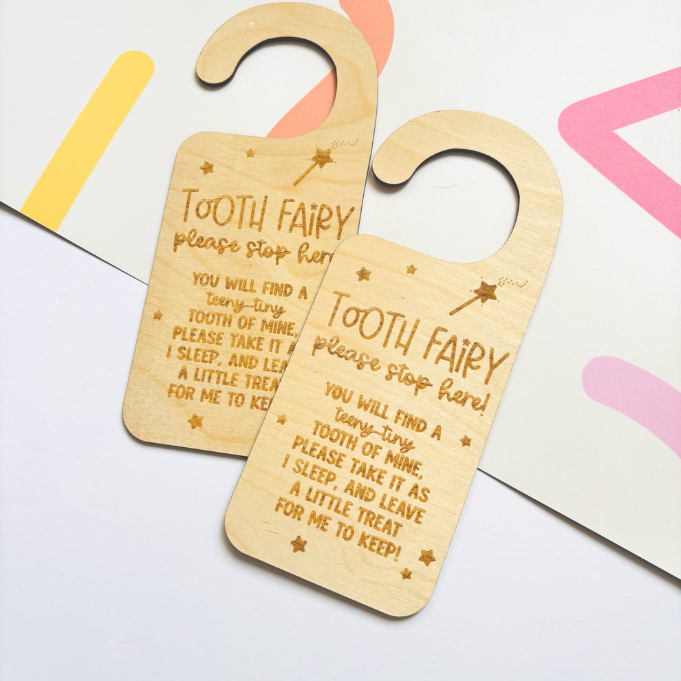 Tooth Fairy Door Hanger - Poem Version – Studio Chally